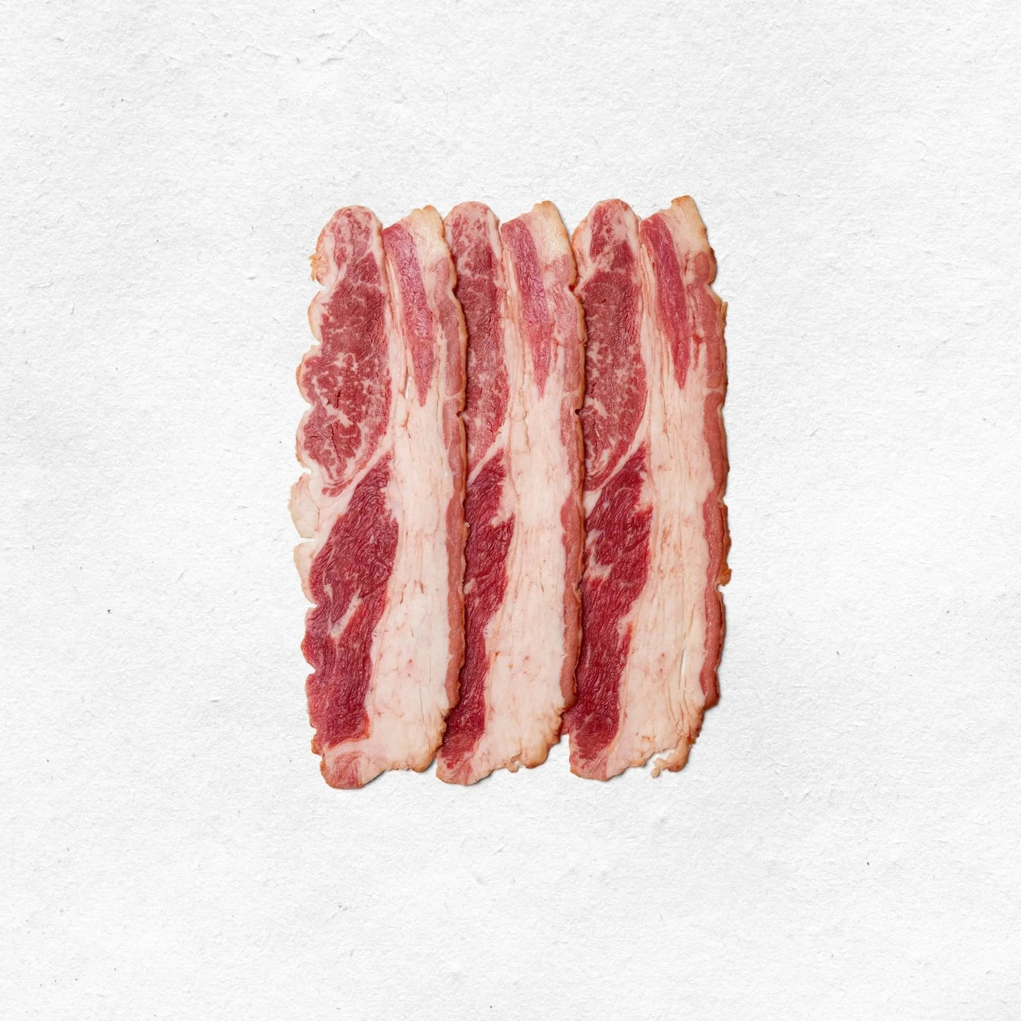 Premium Smoked Beef Bacon | No Additives | Meats & Cuts