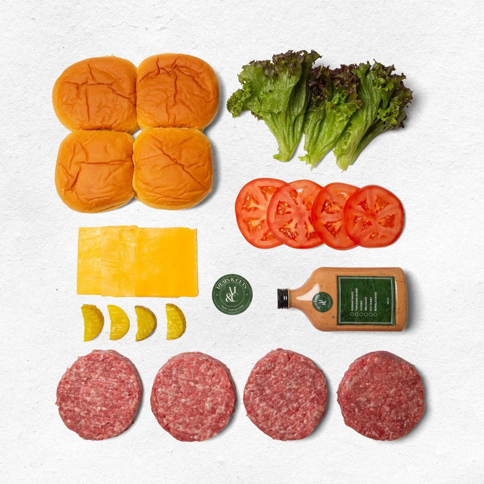 Shop Fresh Wagyu Burger Box | Meats & Cuts