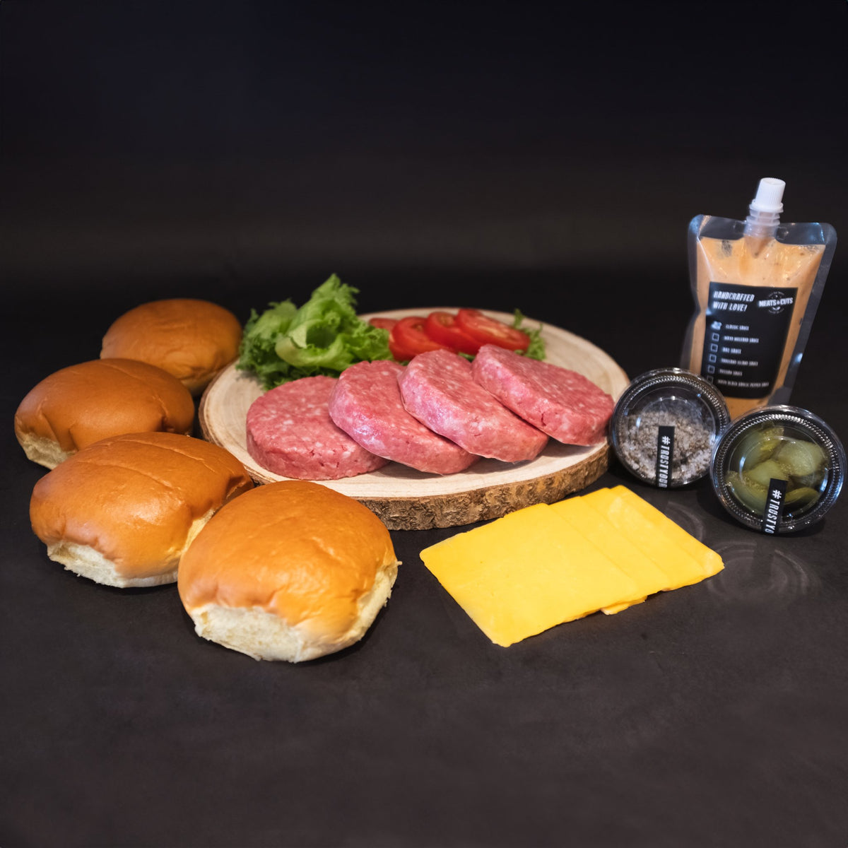 Wagyu Burger Box – Meats & Cuts